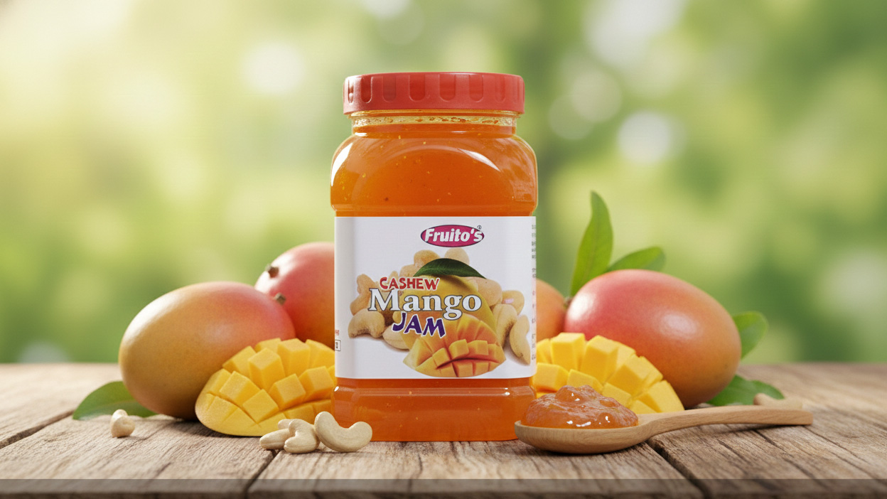 Cashew Mango Jam – fruitosfood.com